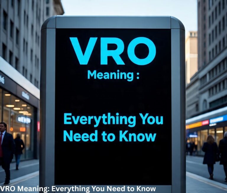 VRO Meaning: Everything You Need to Know - captioncrate.com